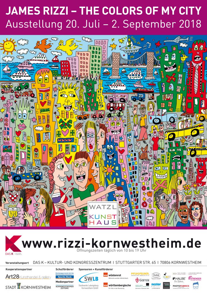 JAMES RIZZI -THE COLORS OF MY CITY | James Rizzi
